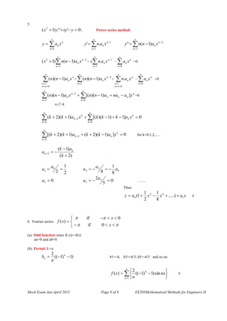 Engineering Mathematics 2 questions & answers | PDF