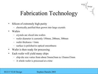 Ee213 vlsi introduction | PPT