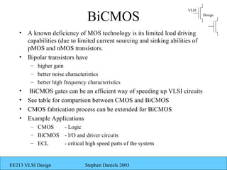 Ee213 vlsi introduction | PPT