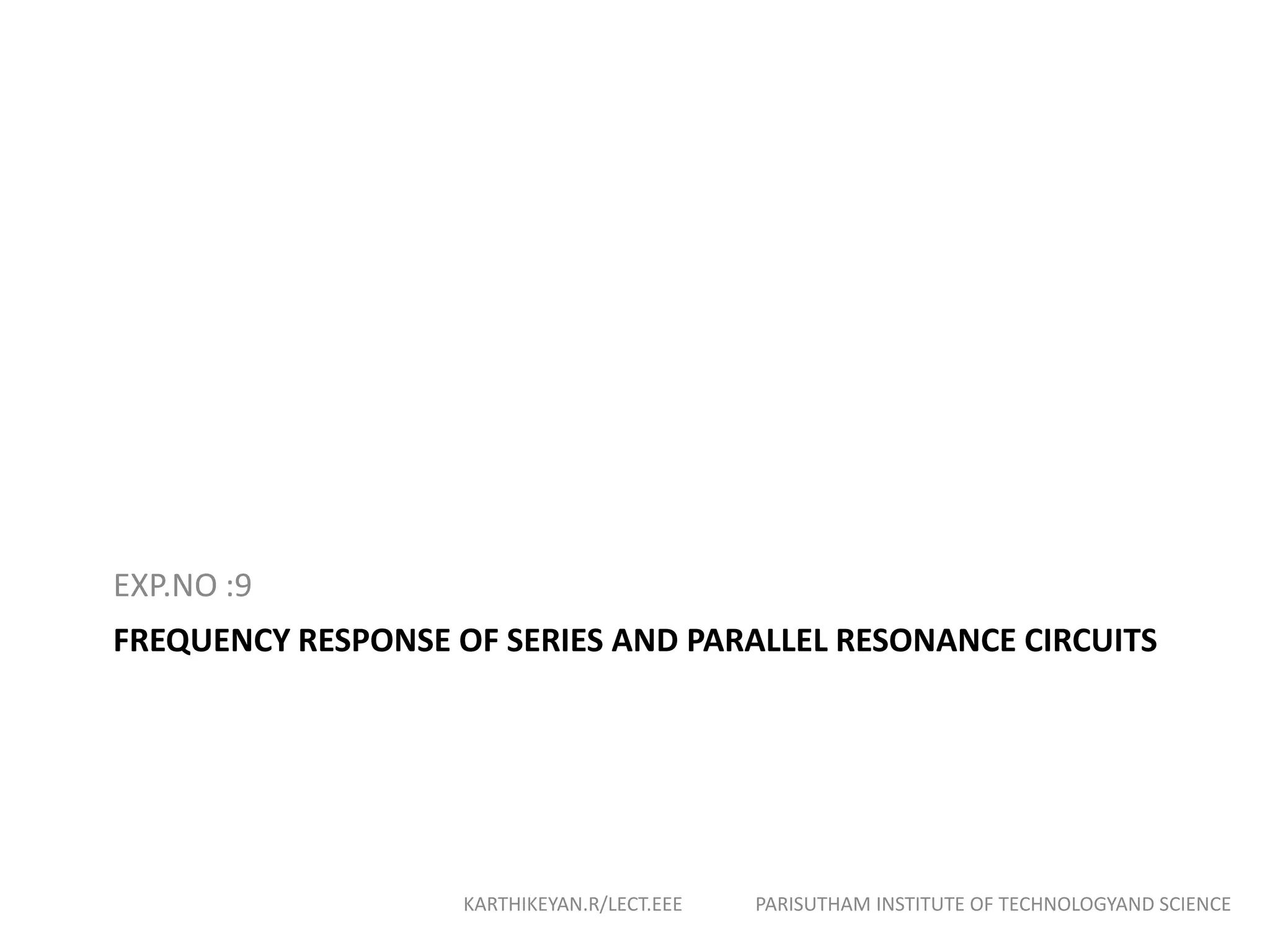 Ee2155 electrical circuit laboratory | PPTX