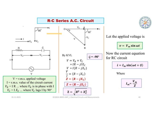 EE22151_AC Circuits Analysisst dsdcvssvd | PPT