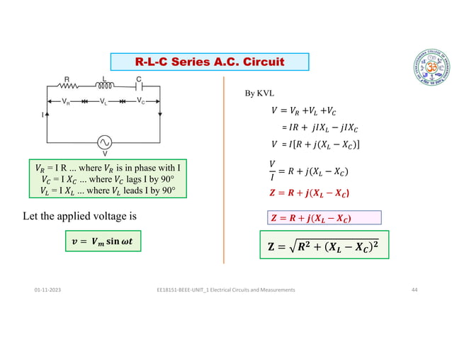EE22151_AC Circuits Analysisst dsdcvssvd | PPT
