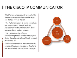 VoIP - Cisco CME & IP Communicator | PPT