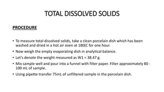 PH, COD AND TSS | PPT