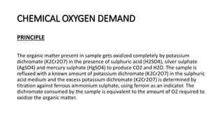 PH, COD AND TSS | PPT