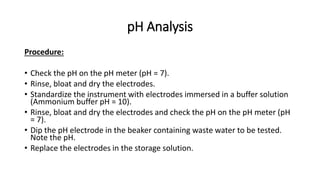 PH, COD AND TSS | PPT