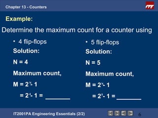 Ee2 chapter13 counters | PPT