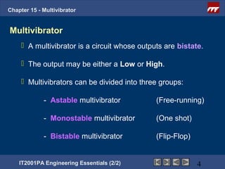 Ee2 chapter15 multivibrator | PPT