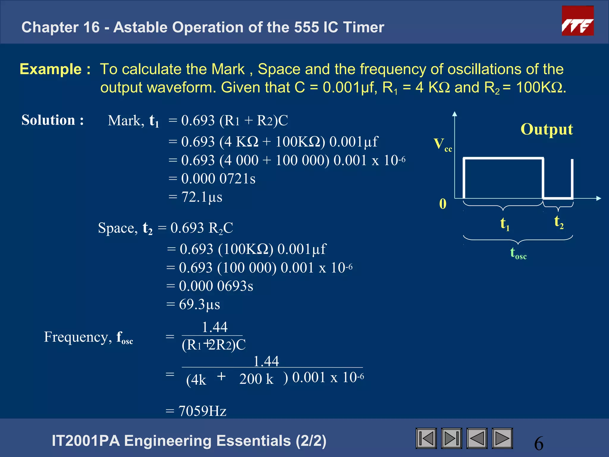 Ee2 chapter16 astable_operation | PPT | Technology & Computing