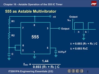 Ee2 chapter16 astable_operation | PPT | Technology & Computing