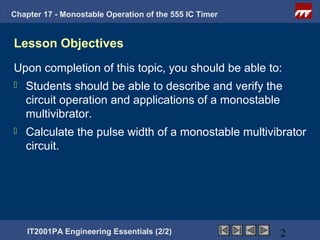 Ee2 chapter17 monstable_operation | PPT