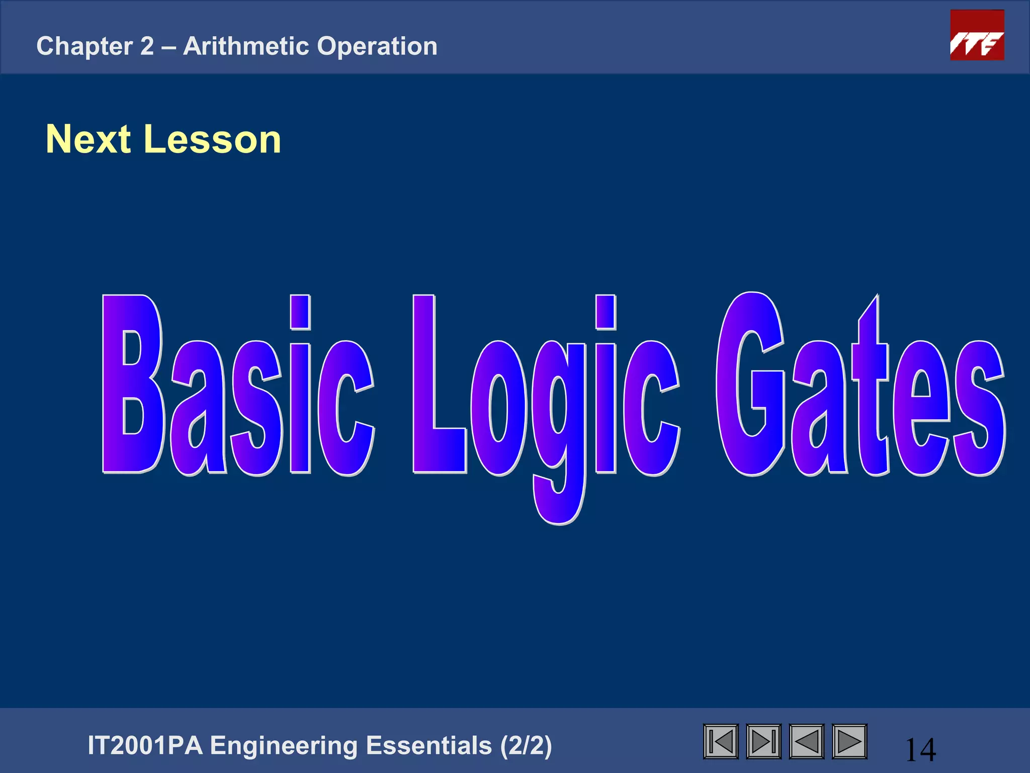 Ee2 chapter2 arithmetic_operation | PPT