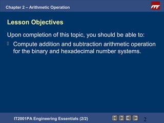 Ee2 chapter2 arithmetic_operation | PPT