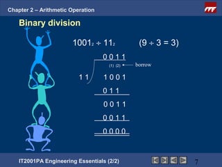 Ee2 chapter2 arithmetic_operation | PPT