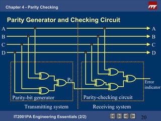 Ee2 chapter4 parity_checking | PPT | Internet for Beginners | Internet