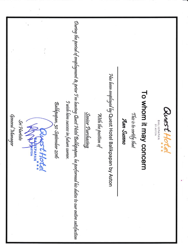 SERTIFIKAT AAN | PDF