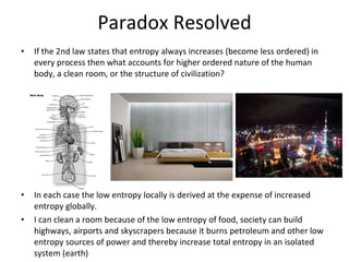 Energy, Entrophy, the 2nd Law of Thermodynamics and how it relates to ...