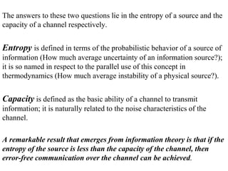 Information Theory and coding - Lecture 2 | PPTX