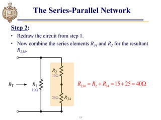 Series Parallel Circuit Formulas