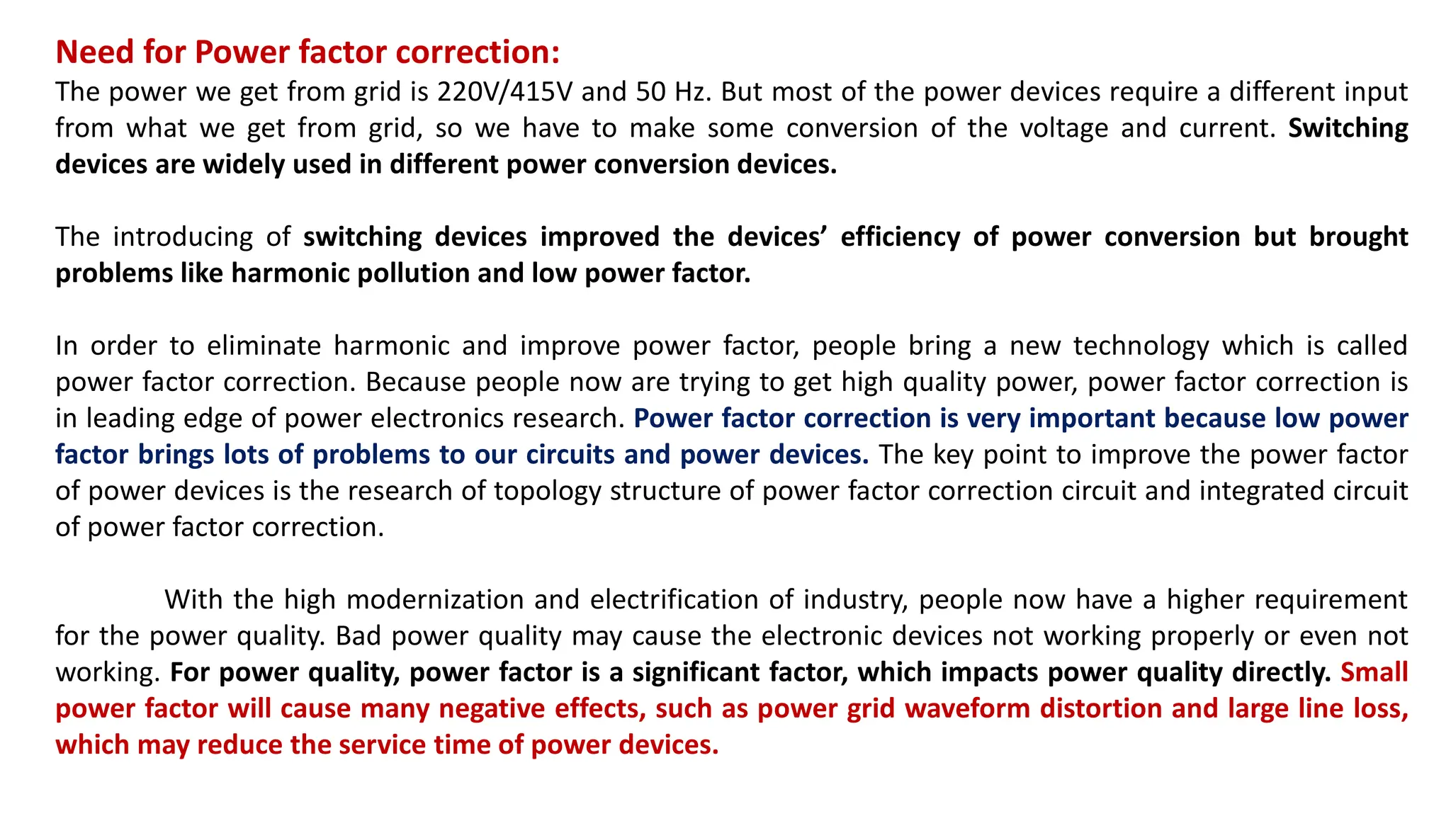 Boost converter based power factor correction | PDF