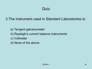 Difference of Absolute and Secondary Instruments | PPT