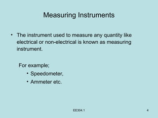 Difference of Absolute and Secondary Instruments | PPT