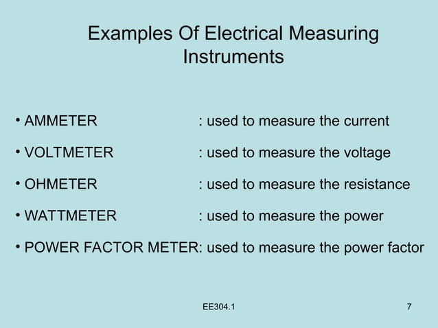 Difference of Absolute and Secondary Instruments | PPT