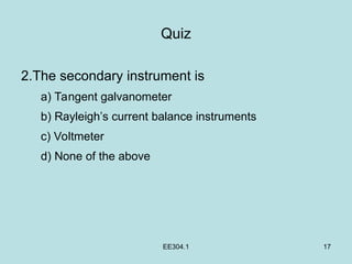 DIFFERENCE BETWEEN ABSOLUTE AND SECONDAY INSTRUMENTS | PPT