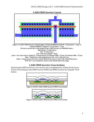 Ee325 cmos design lab 5 report - loren k schwappach | PDF