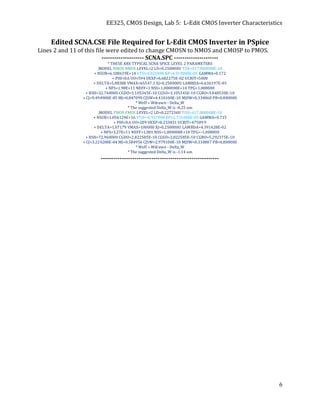 Ee325 cmos design lab 5 report - loren k schwappach | PDF