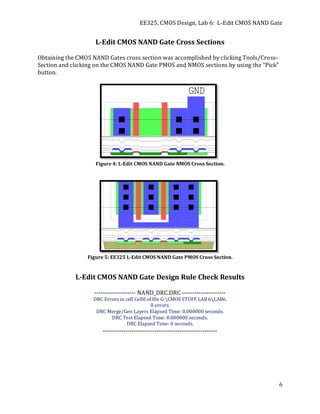 Ee325 cmos design lab 6 report - loren k schwappach | PDF