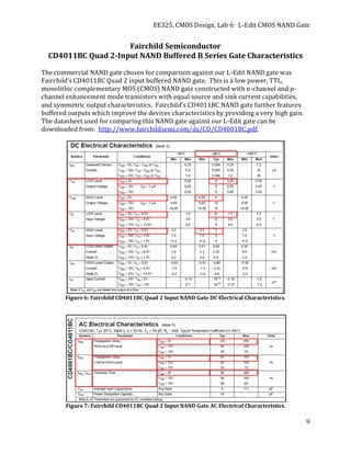 Ee325 cmos design lab 6 report - loren k schwappach | PDF