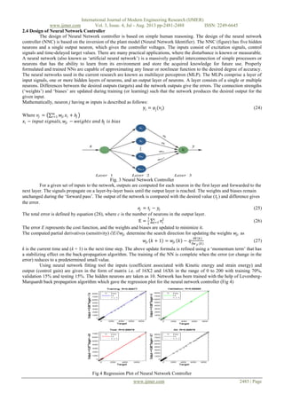 Design of Neural Network Controller for Active Vibration control of ...