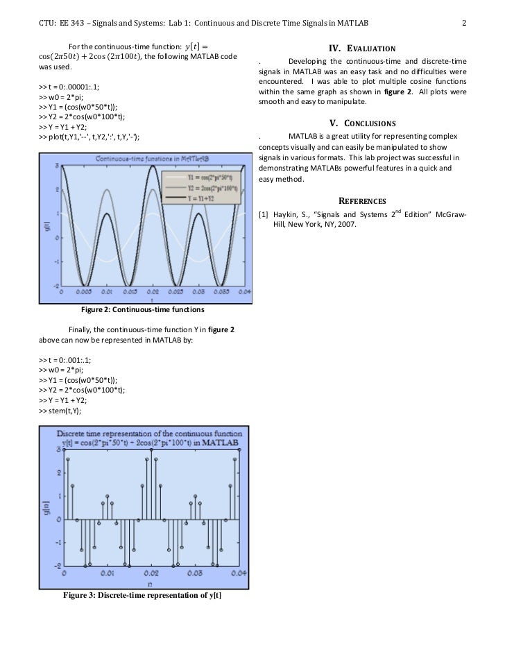 Ee343 signals and systems - lab 1 - loren schwappach