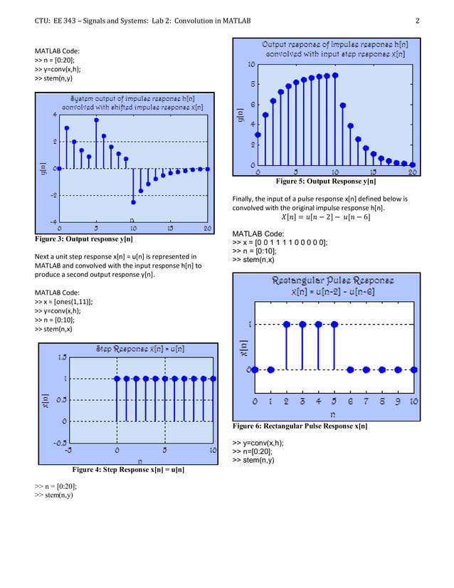 Ee343 signals and systems - lab 2 - loren schwappach | PDF | Computing | Technology & Computing