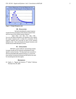 Ee343 signals and systems - lab 2 - loren schwappach | PDF | Computing | Technology & Computing