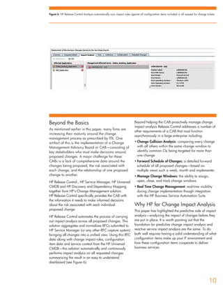 UCMDB _Predictive Change Impact Analysis circa 2009 | PDF