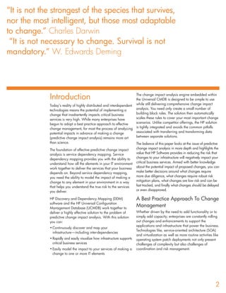 UCMDB _Predictive Change Impact Analysis circa 2009 | PDF