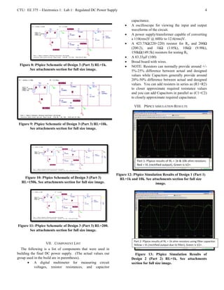 EE375 Electronics 1: lab 1 | PDF