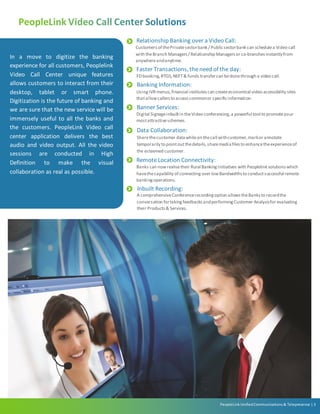 PeopleLink-Product-Brochure-2 | PDF