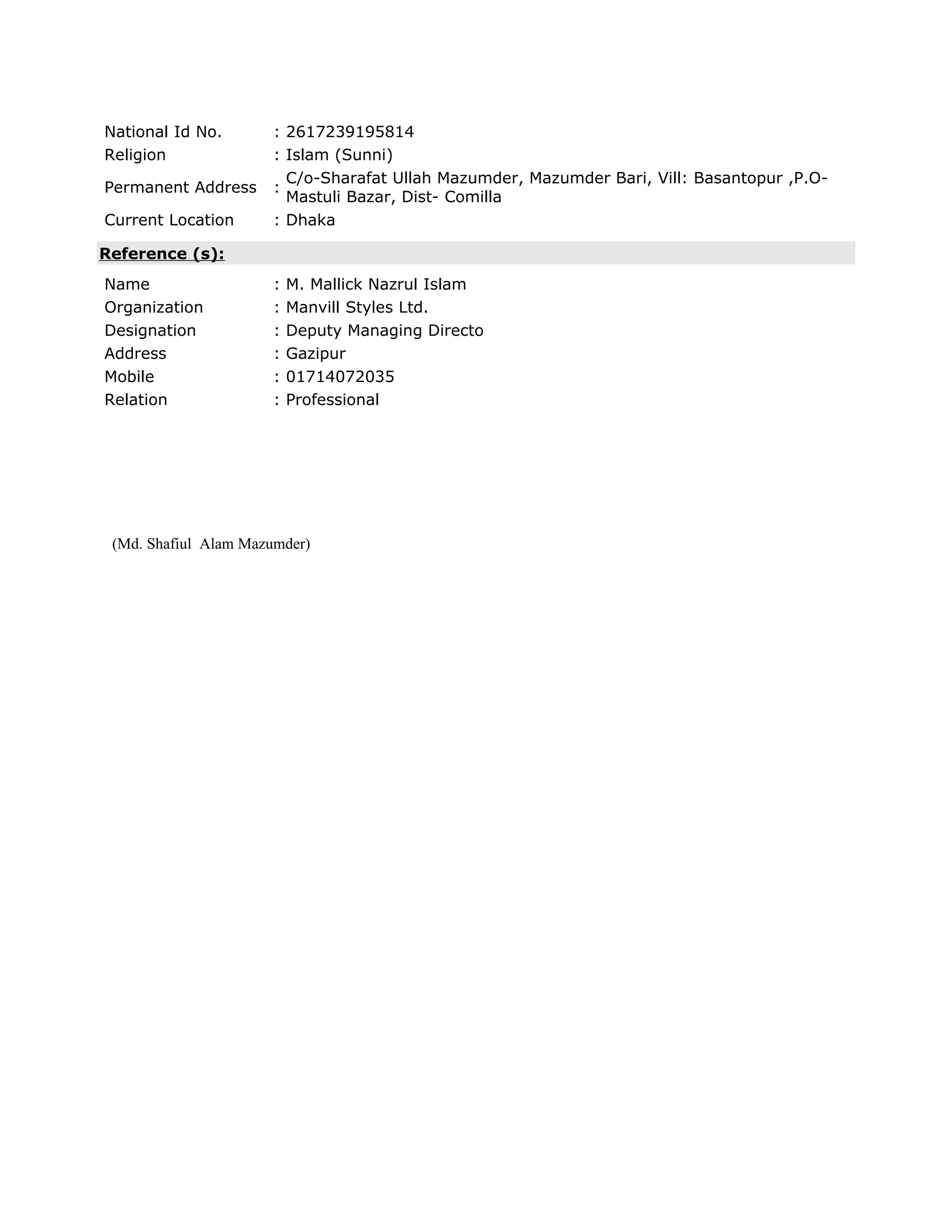 Md _Shafiul_alam_Mazumder_CV (3) | DOC