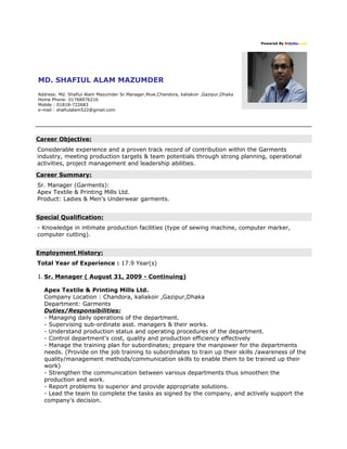 Md _Shafiul_alam_Mazumder_CV (3) | DOC