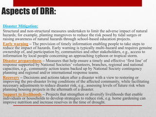 Disaster Risk Reduction (DRR) | PDF