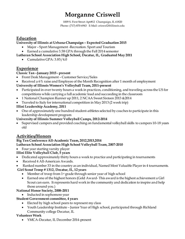 Final Resume | PDF