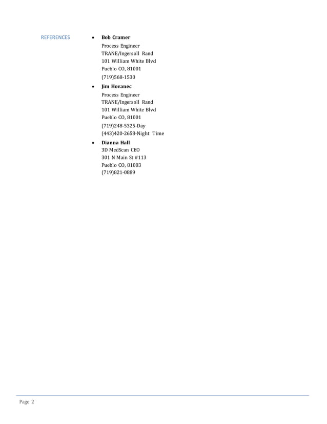 Resume 2015 | DOCX | Technology & Computing