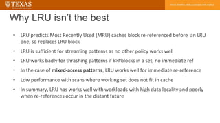 Evaluating the Static-RRIP Cache Replacement Policy | PDF