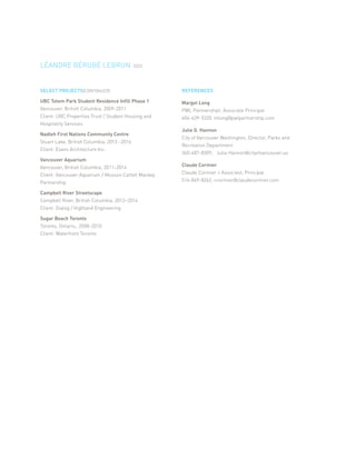 Leandre Berube LeBrun CV | PDF