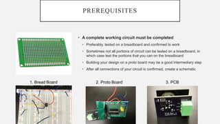 PCB presentation for design of pcb in th realworld | PDF