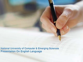 English language | PPTX