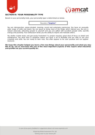 Mucta_30011619619352_Amcat Report | PDF | Resume Writing and Advice | Job Search